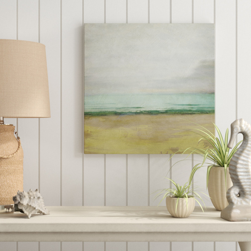 Three Posts™ Waterline I Painting on Canvas & Reviews | Wayfair