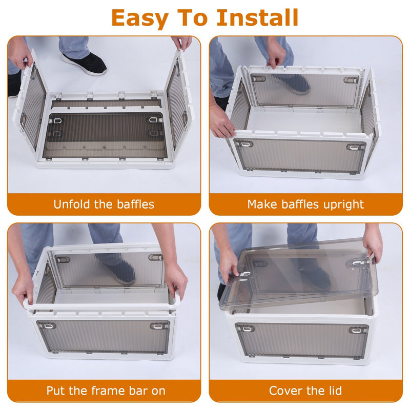 Rebrilliant Matther Plastic Storage Bin | Wayfair