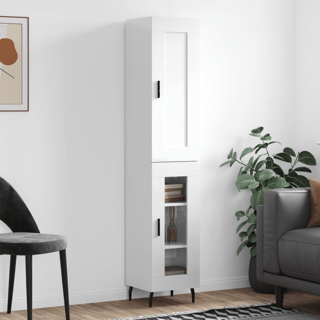 Dongguan Xiyite Trading Co., Ltd. High-gloss white highboard 34.5cm x ...