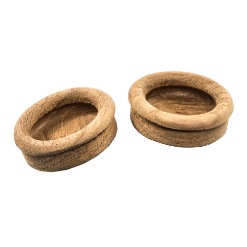 Madison Bay Trading Company 2 Pack Teak Round Drawer Knob | Wayfair