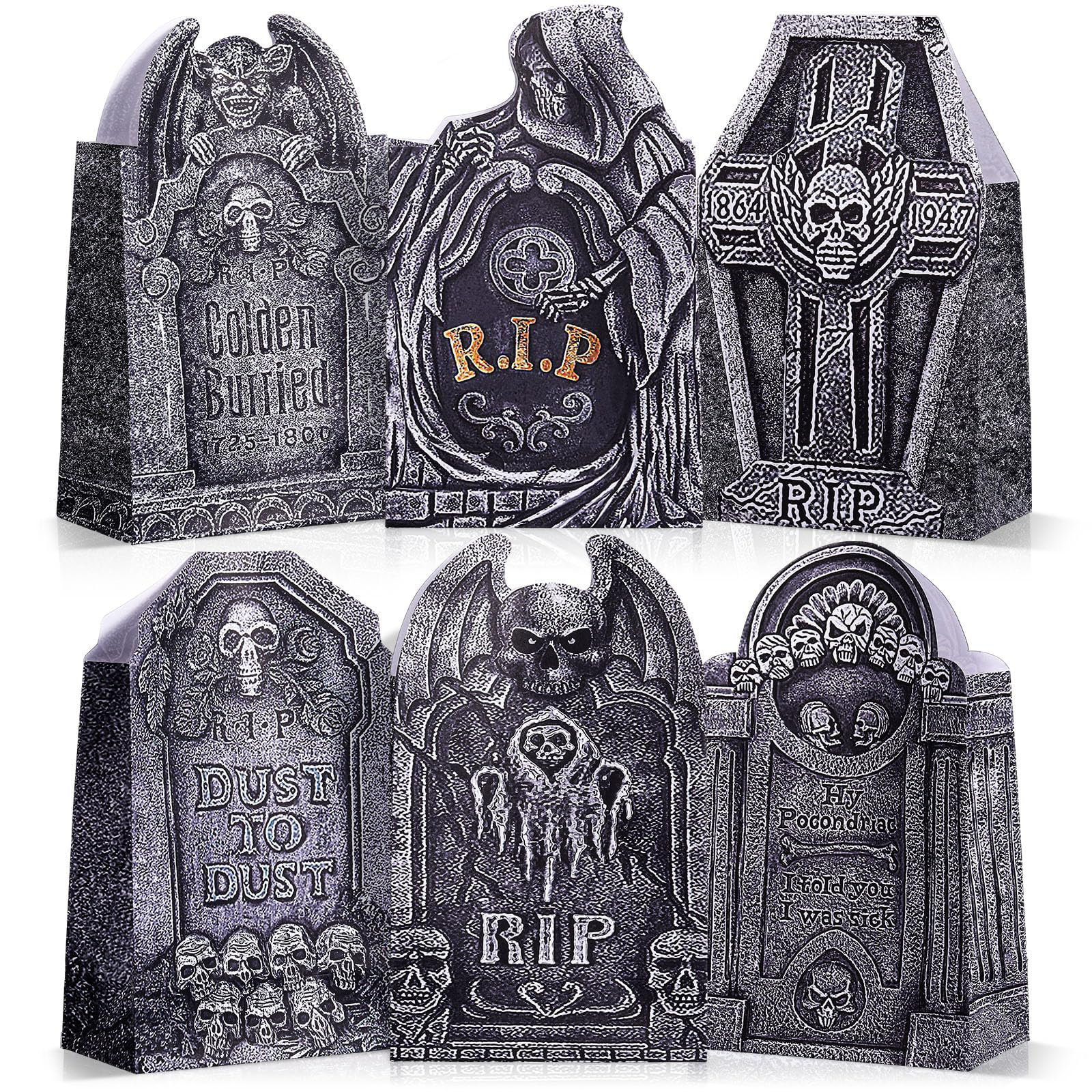 COEN 48 Halloween tombstone paper bags,perfect for party favors and ...