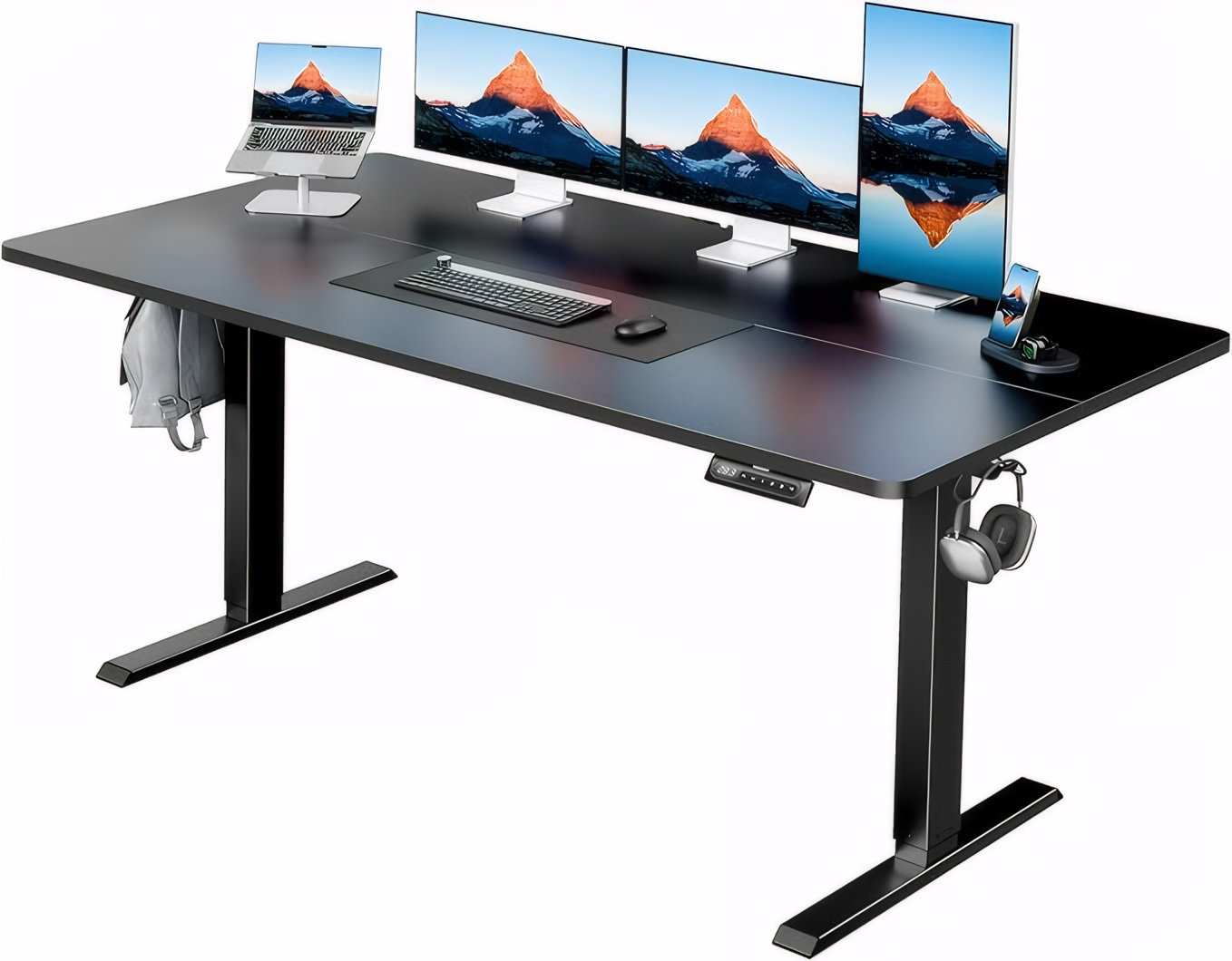 George Oliver Electric Height-Adjustable Standing Desk - Wayfair Canada