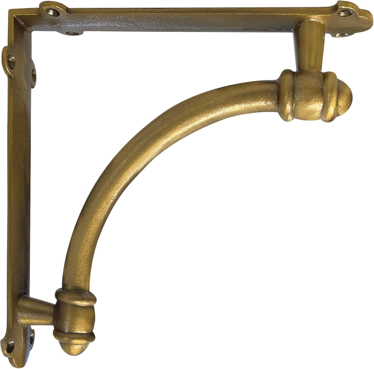 House of Hampton® Decorative Shelf Brackets, 2 Pack Of 9.6 X 9.6 Inch ...
