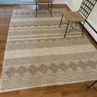 Safavieh Natura Flatweave Geometric Area Rug in Ivory & Reviews | Perigold