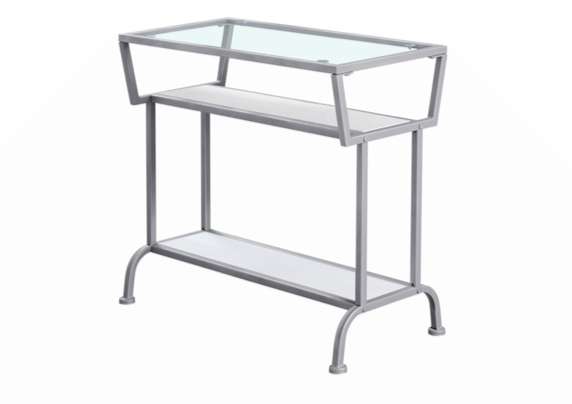 Ebern Designs Accent Table, Side, End, Narrow, Small, 2 Tier, Living ...