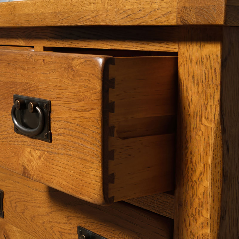 Union Rustic Ochlocknee 5 Drawer 85Cm W Chest of Drawers | Wayfair.co.uk