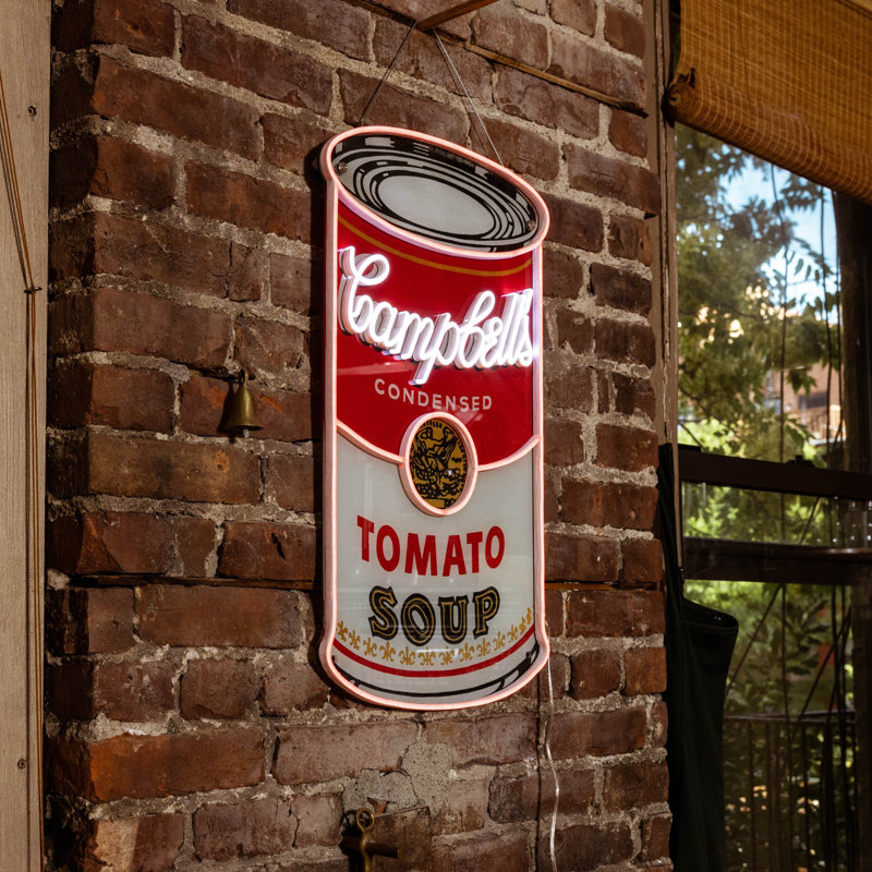 Yellowpop Campbell's Soup 26" LED Neon Sign | AllModern