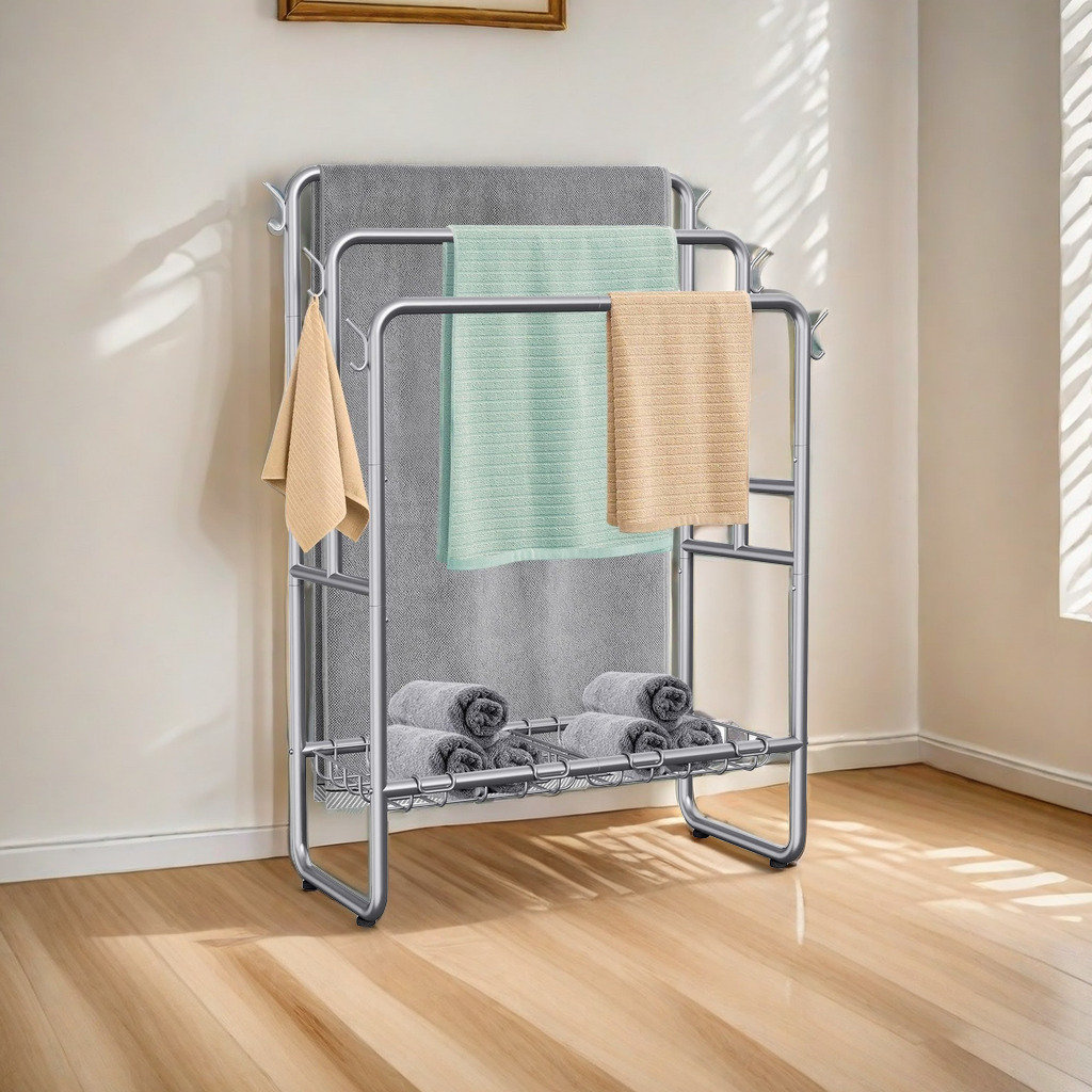 Rebrilliant Steel Foldable Freestanding Drying Rack | Wayfair