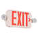 VEVOR Thermoplastic LED Double Sided Emergency Exit Combo Sign | Wayfair