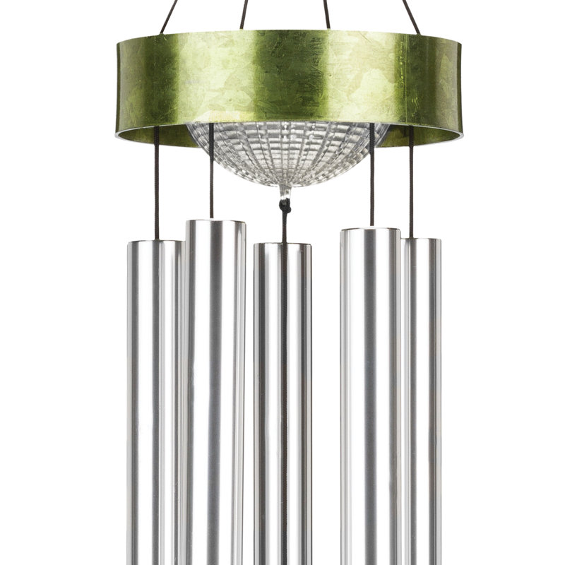 Regal Art & Gift Solar Chime 42" - Green | Wayfair