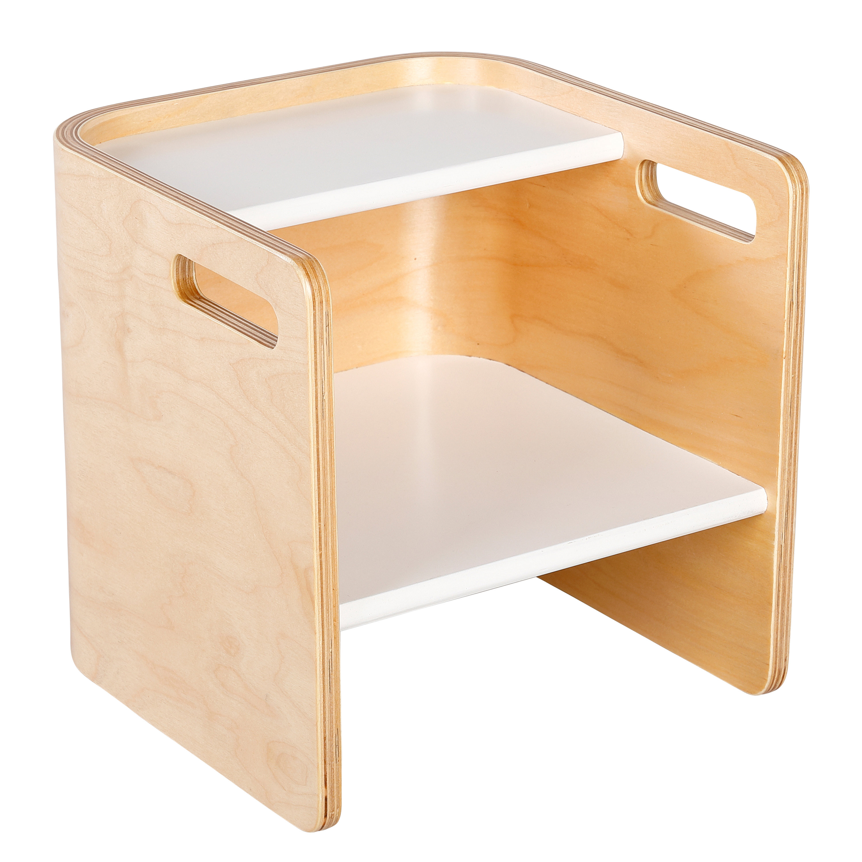 ECR4Kids Bentwood Multipurpose Cube Chair, Kids Furniture - Wayfair Canada