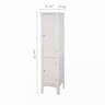 Dovecove Tall Narrow Tower Freestanding Cabinet | Wayfair
