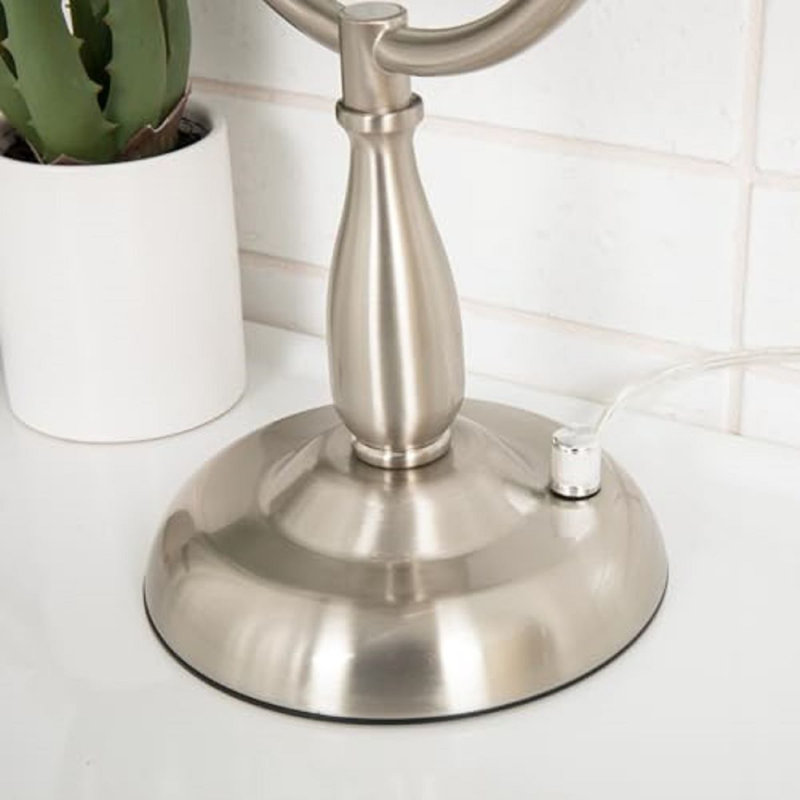 House of Hampton® Jonti 8" x 10" Lighted Tabletop Magnified Makeup ...