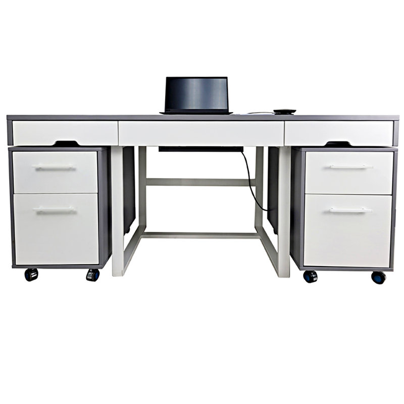 Latitude Run® 2 Piece Rectangular Computer Desk Office Set | Wayfair