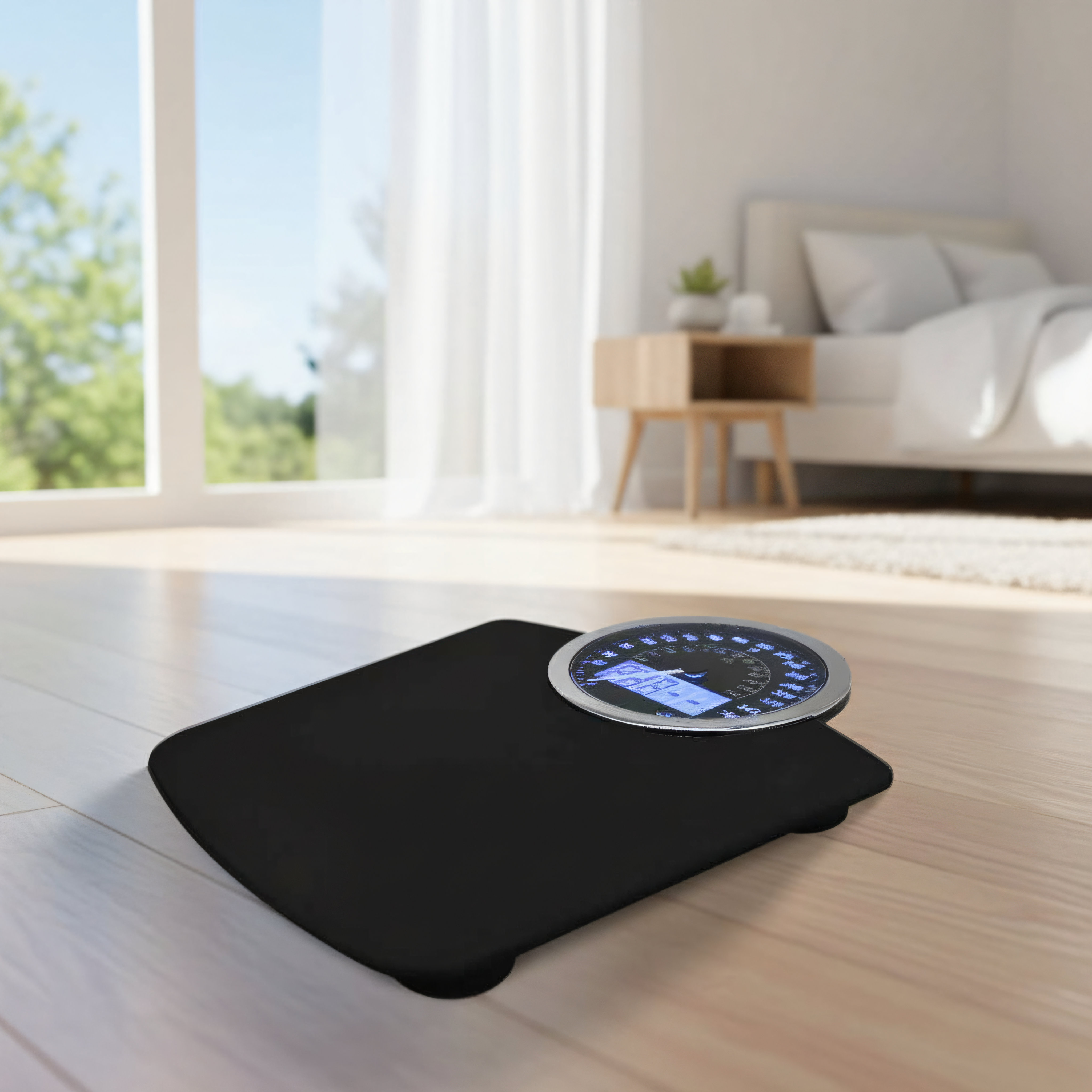 HANGZHOUFEIXIN Black, Premium 2-In-1 Digital/Analog Scale, 4 High ...