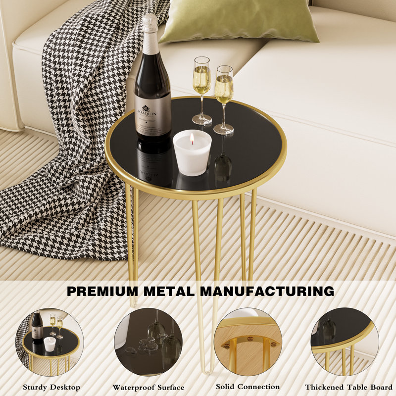 George Oliver Dier 21.5'' Tall Outdoor Modern Side Table & Reviews ...