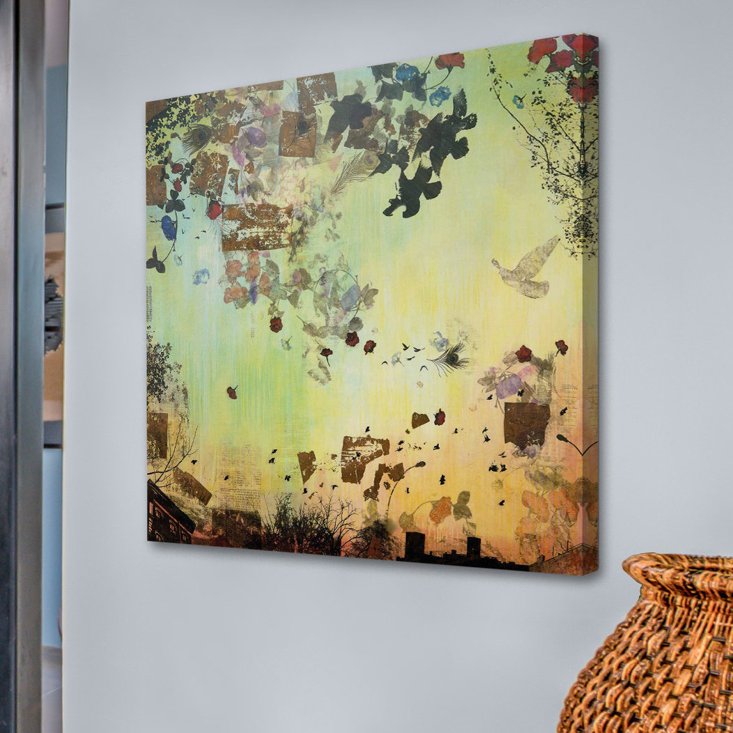 Marmont Hill 'Flight of the Birds' by Tracy Silva Barbosa Print of ...