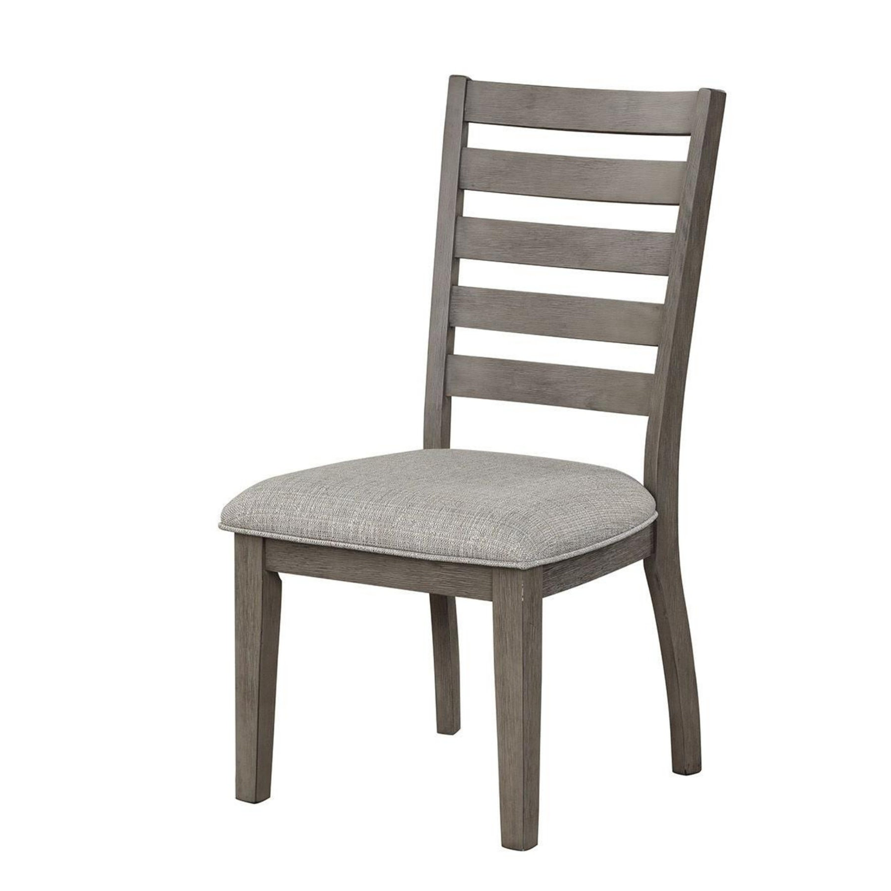 Winston Porter Casual Side Dining Chair W/ Ladder Back (Set of 2) | Wayfair