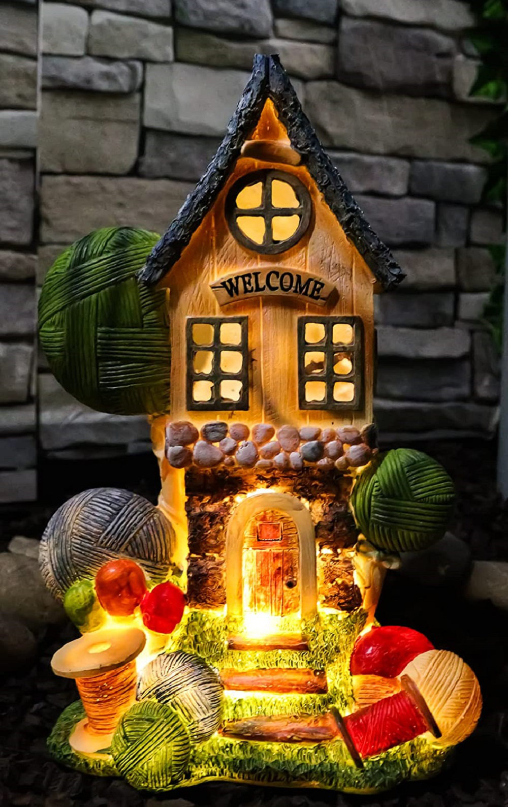 Rosalind Wheeler Amelia-Lee Rosalind Fairy Garden Cozy Cottage House ...