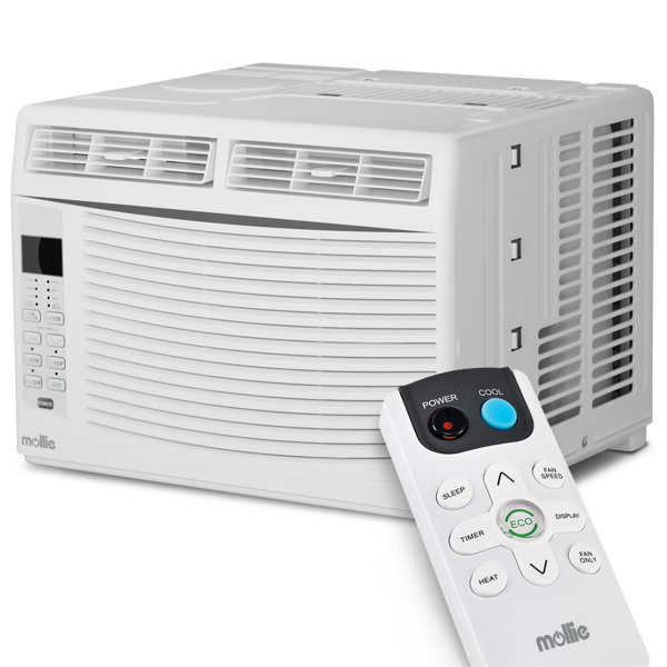 MoNiBloom 6,000 BTU Window Air Conditioner Dehumidifier Fan Auto ...