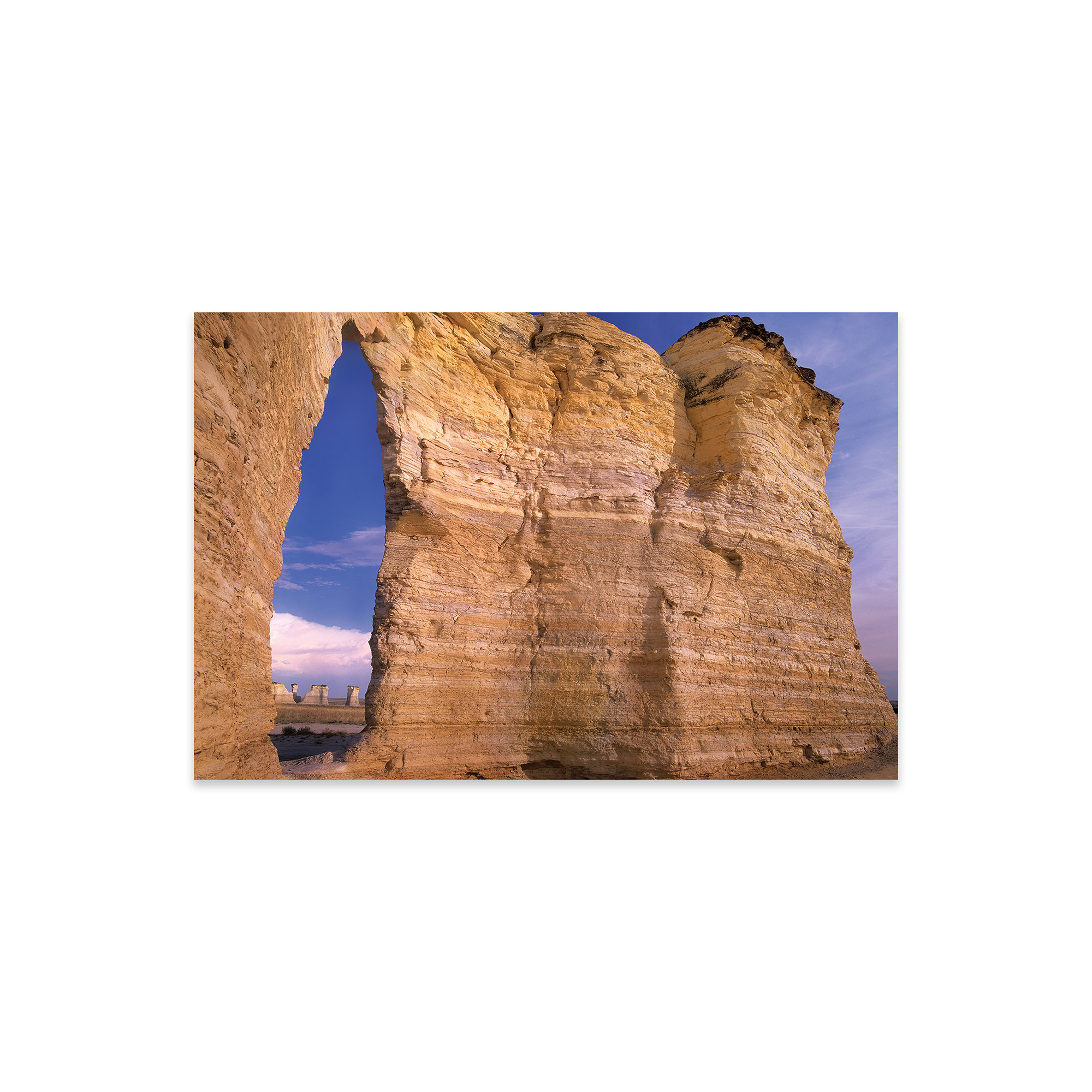 Latitude Run® Arch In Monument Rocks National Landmark, Kansas II On ...