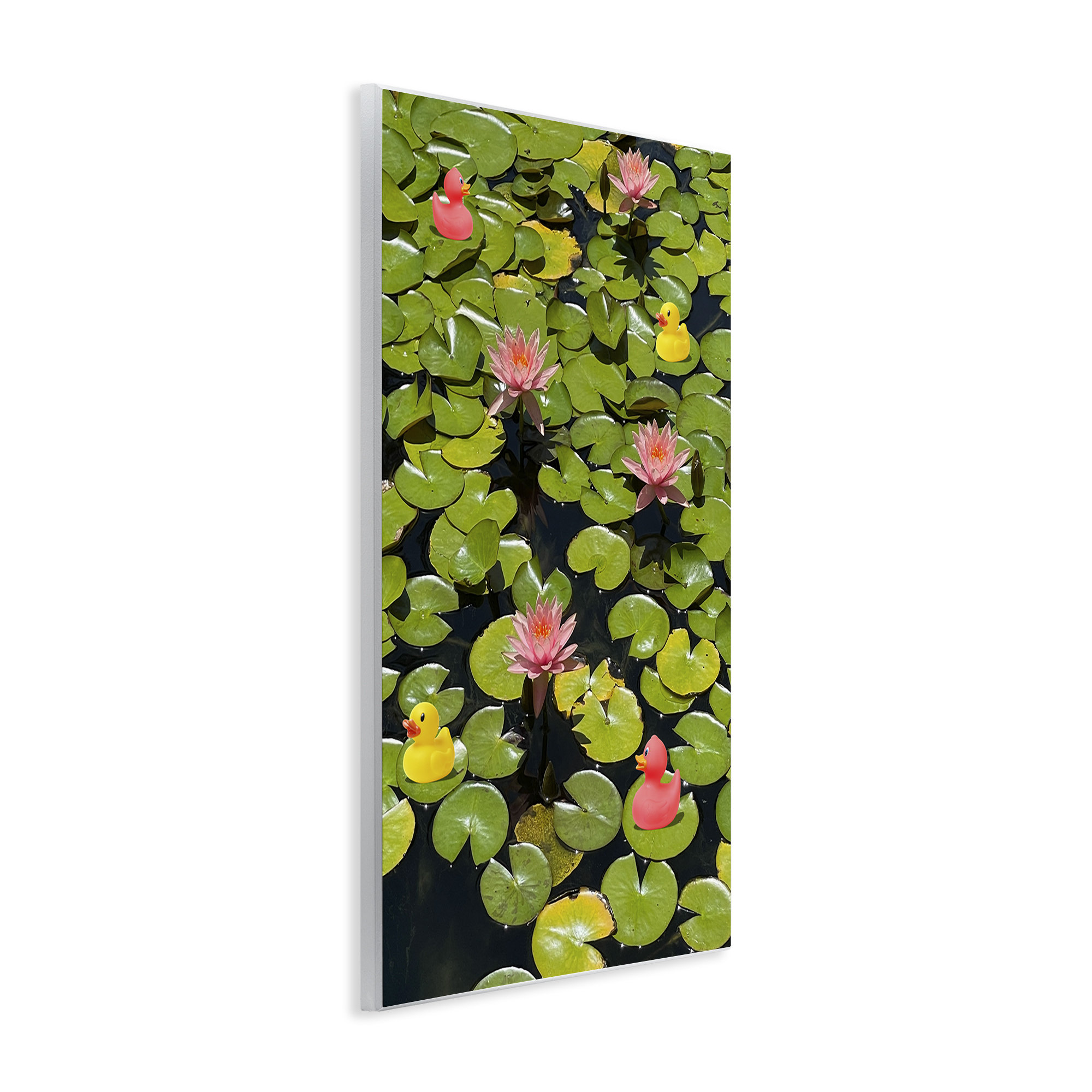Highland Dunes Rubber Ducks on Pond Lilies Wall Plaque, design by ...