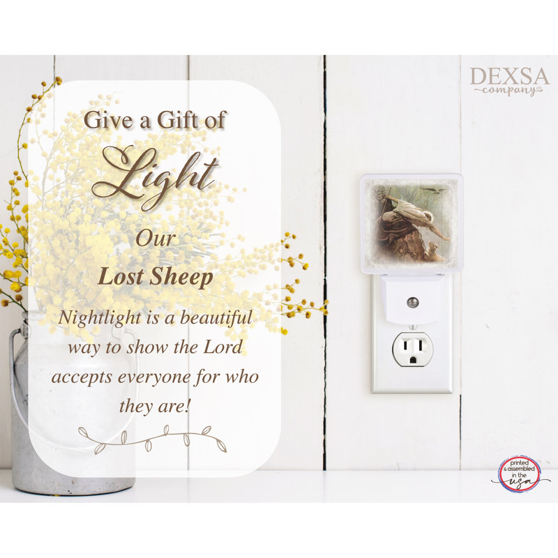 Dexsa The Lost Sheep Let Your Light Shine Nightlight | Wayfair
