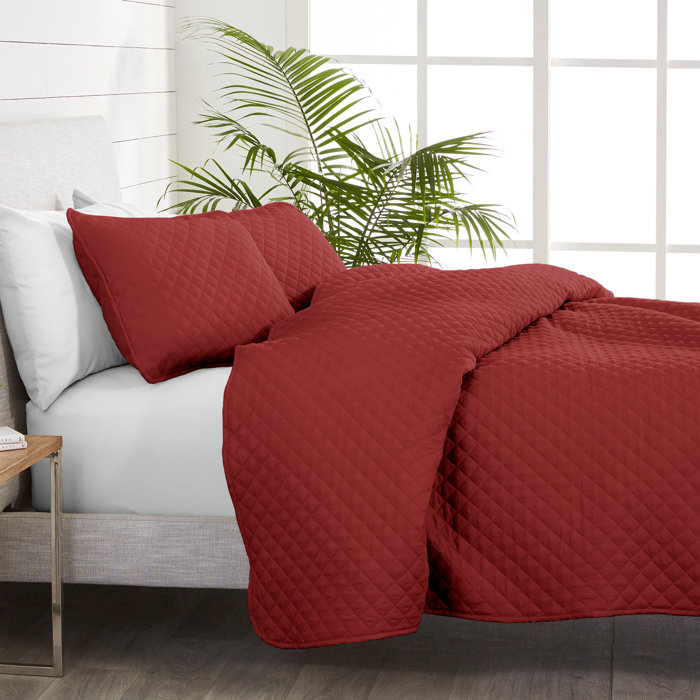 Bare Home Modern & Contemporary Coverlet Set & Reviews | Wayfair