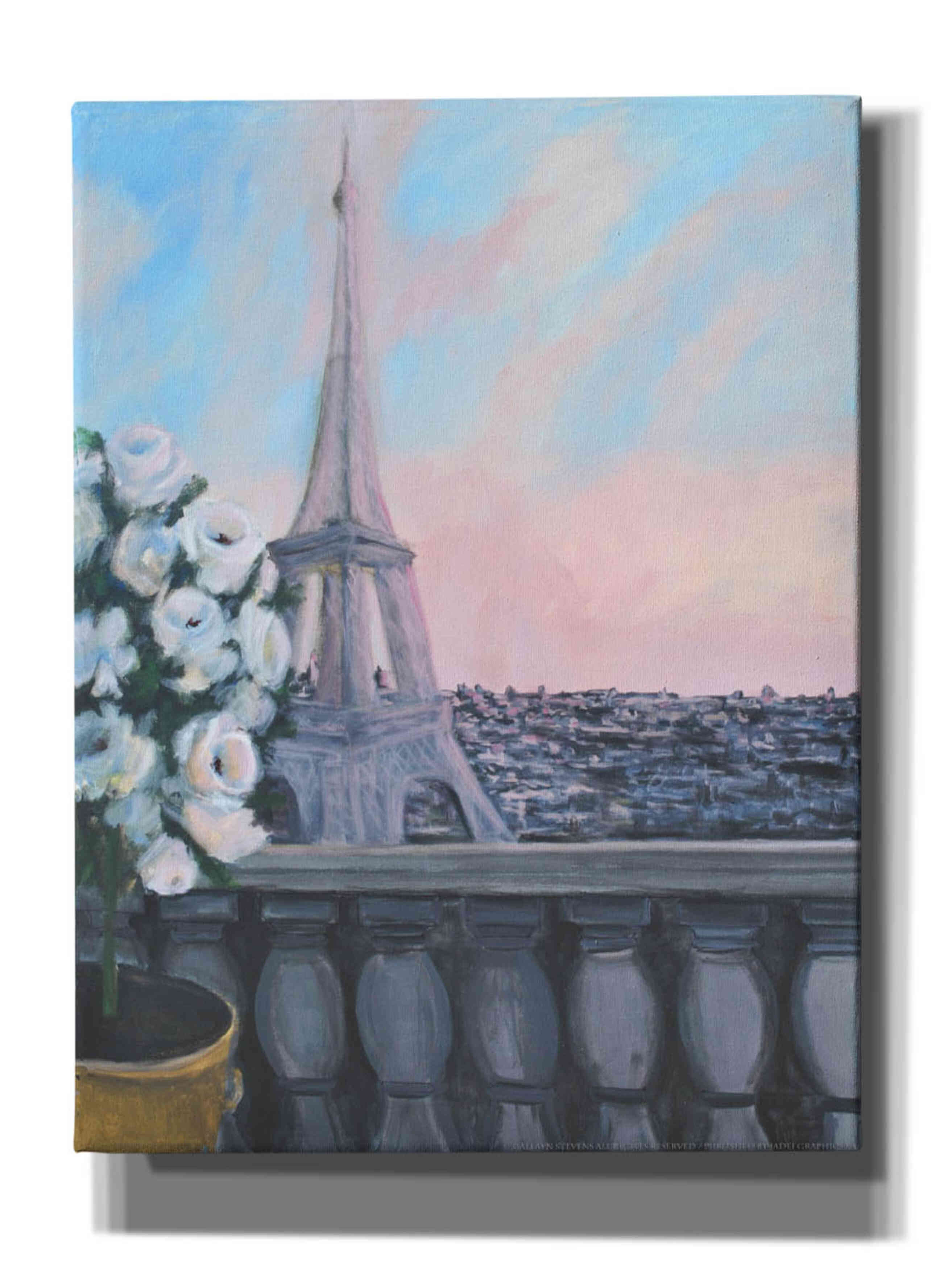 Red Barrel Studio® From The Window - Wrapped Canvas Painting | Wayfair
