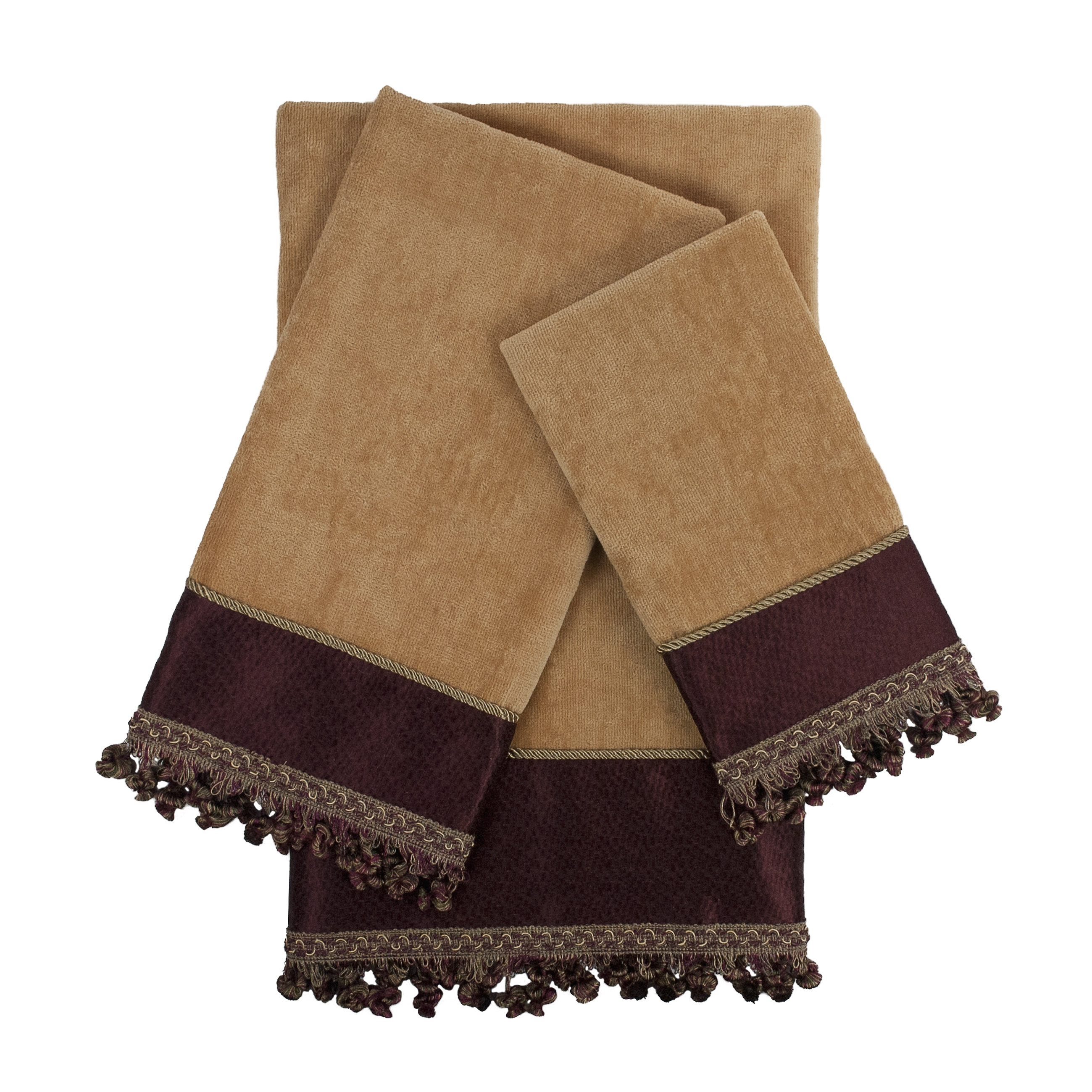 Sherry Kline Altadore 3 Piece Towel Set | Wayfair