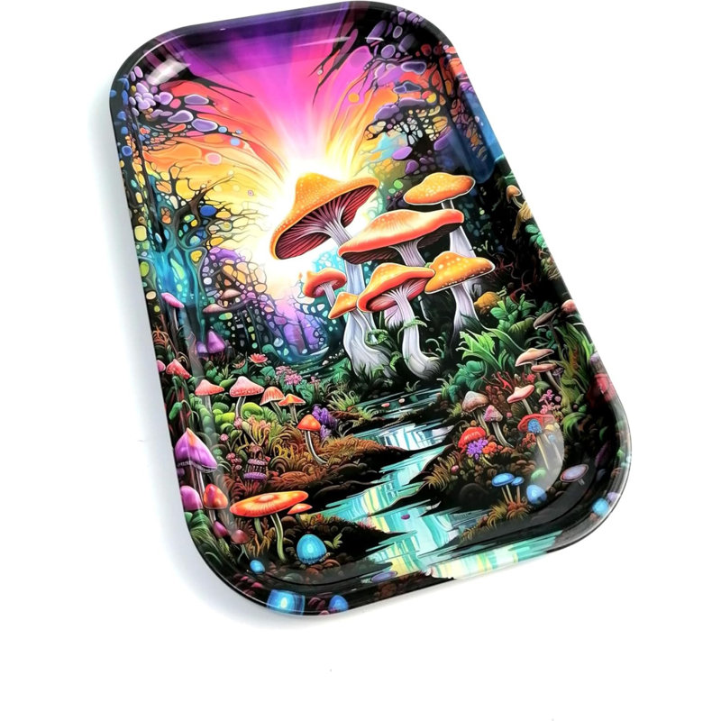 17 Stories Metal Trays Large Cute Decorative Tray Ideal For Home ...