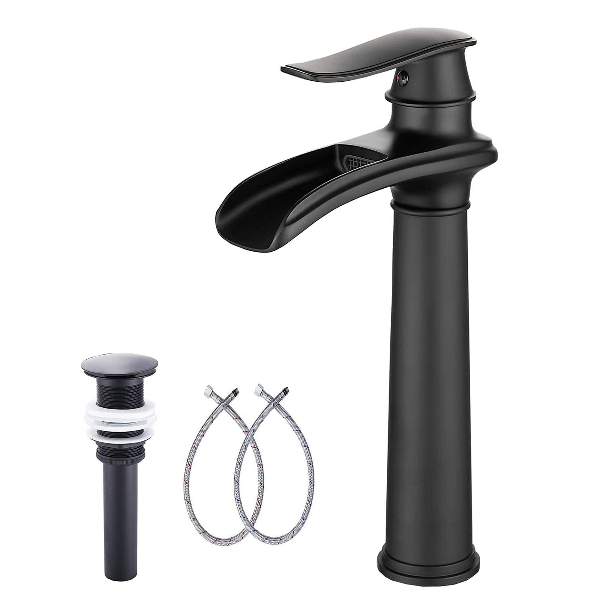 UFINE Single Hole Bathroom Faucet with Drain Assembly & Reviews | Wayfair