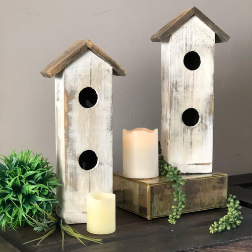 Free Standing Bird Houses You'll Love | Wayfair