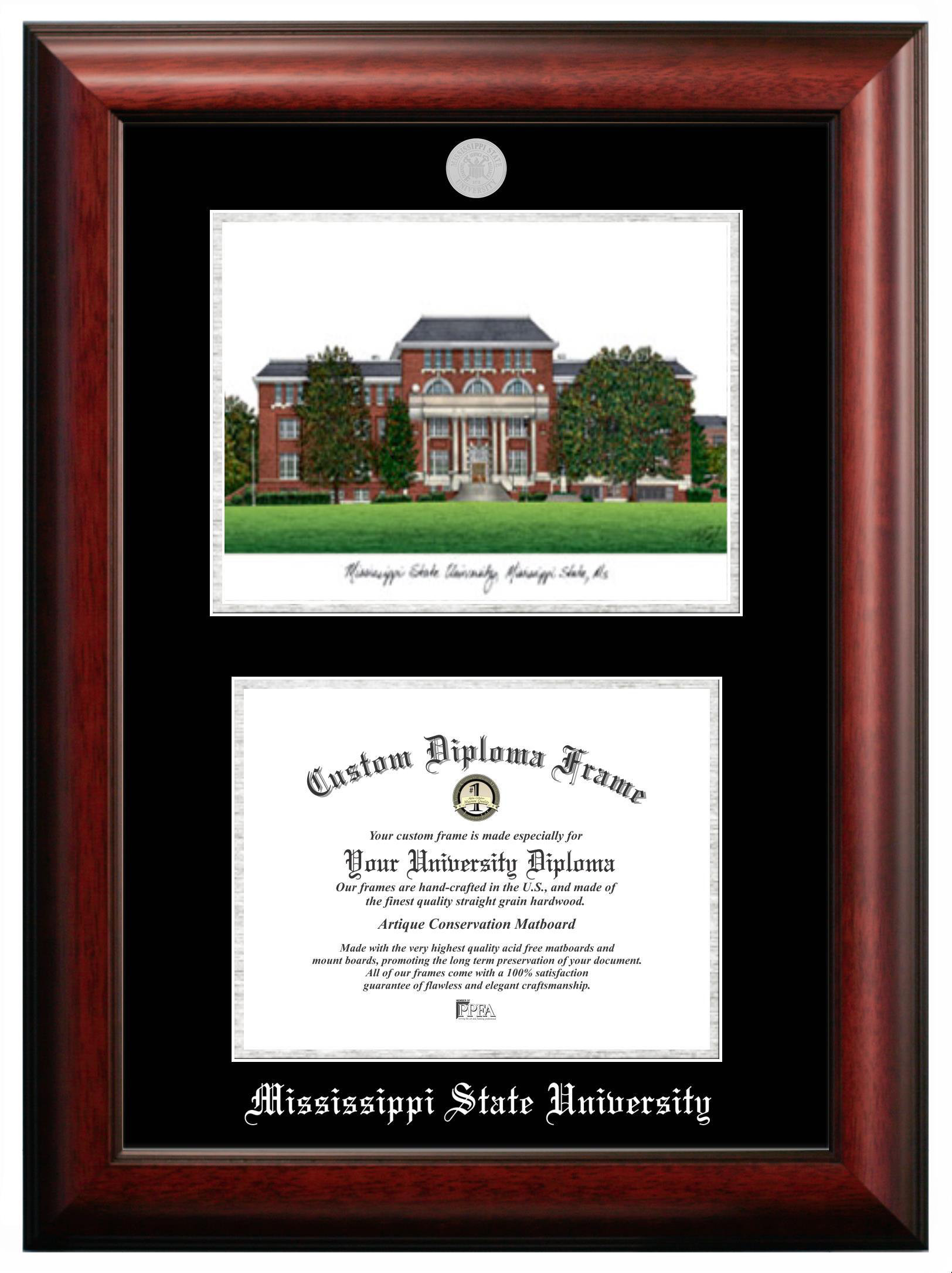 Wildon Home® Kieron Mississippi State University Diploma Picture Frame | Wayfair