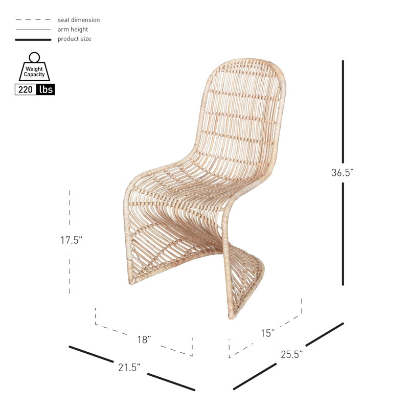 Rosecliff Heights Virna Side Chair & Reviews | Wayfair