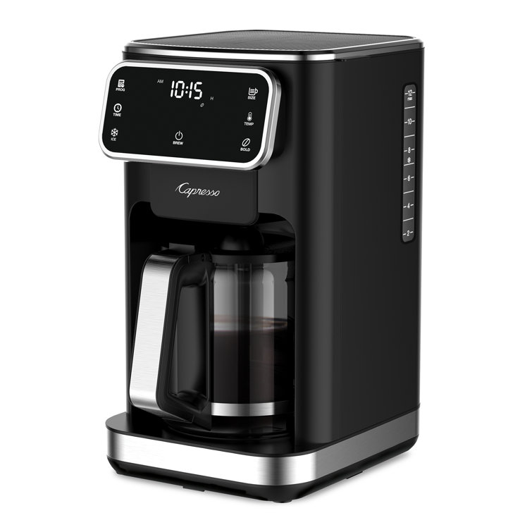 Capresso 12-Cup Touchscreen Coffee Maker (Glass) | Wayfair