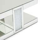 Michael Amini Montreal Floor Shelf Coffee Table with Storage | Perigold
