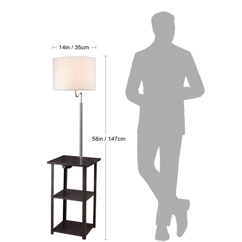 Latitude Run® Mehdi 57" Floor Lamp & Reviews | Wayfair