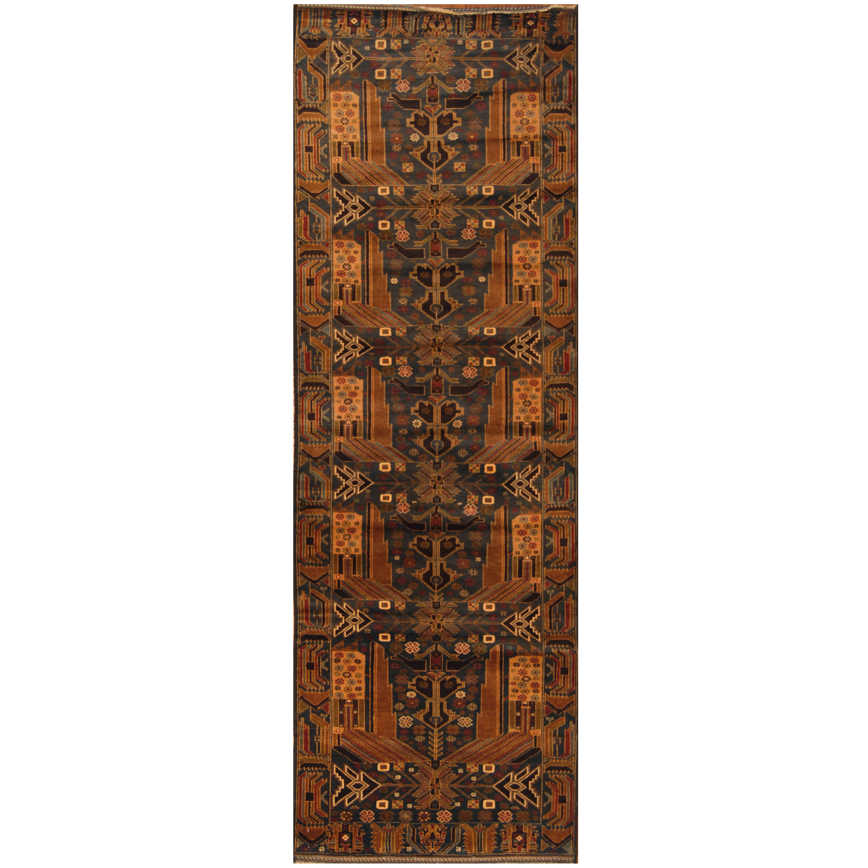 Bungalow Rose Dakira Rust Area Rug | Wayfair