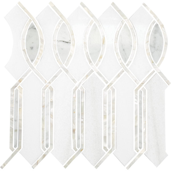 Daltile Natural Stone Arabesque Mosaic Tile - Wayfair Canada