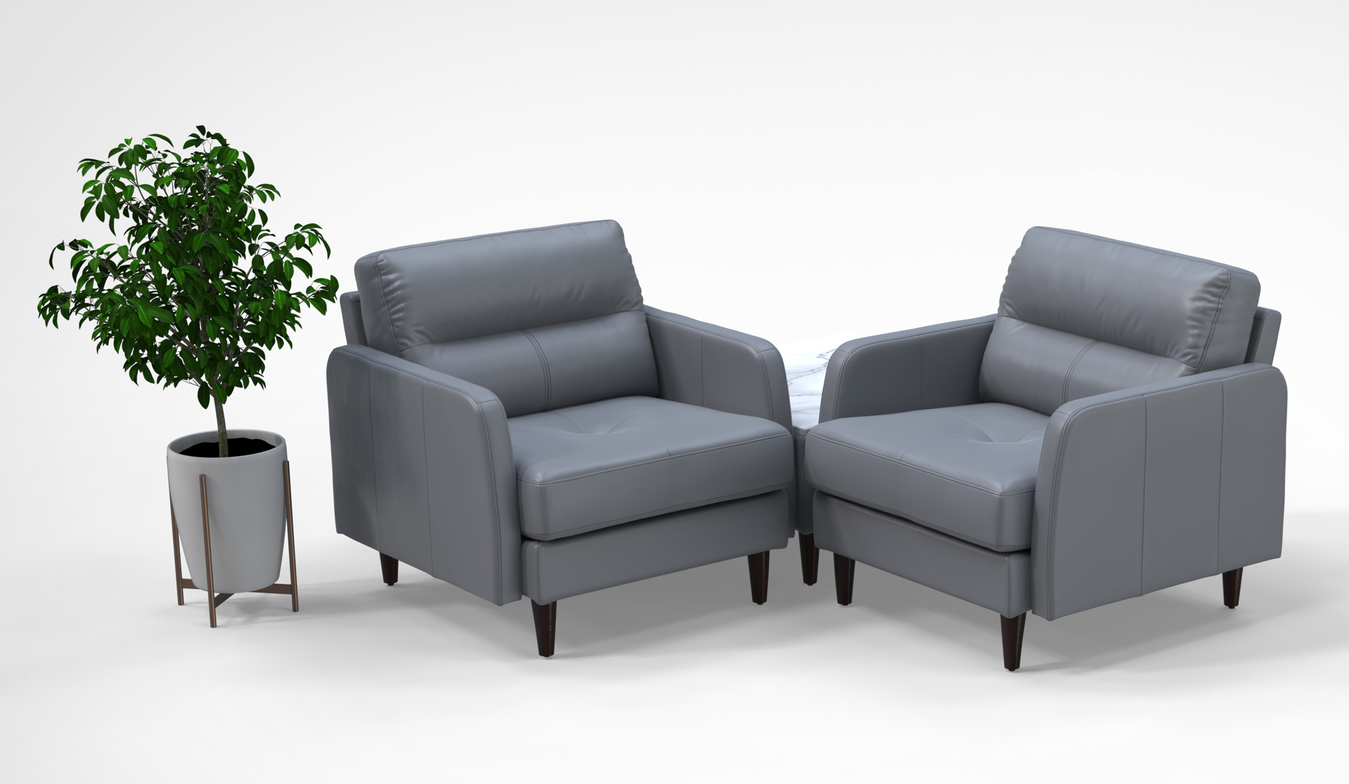 Reunion 2 Person Waiting Room Reception Chairs with Charging Tables Set ...