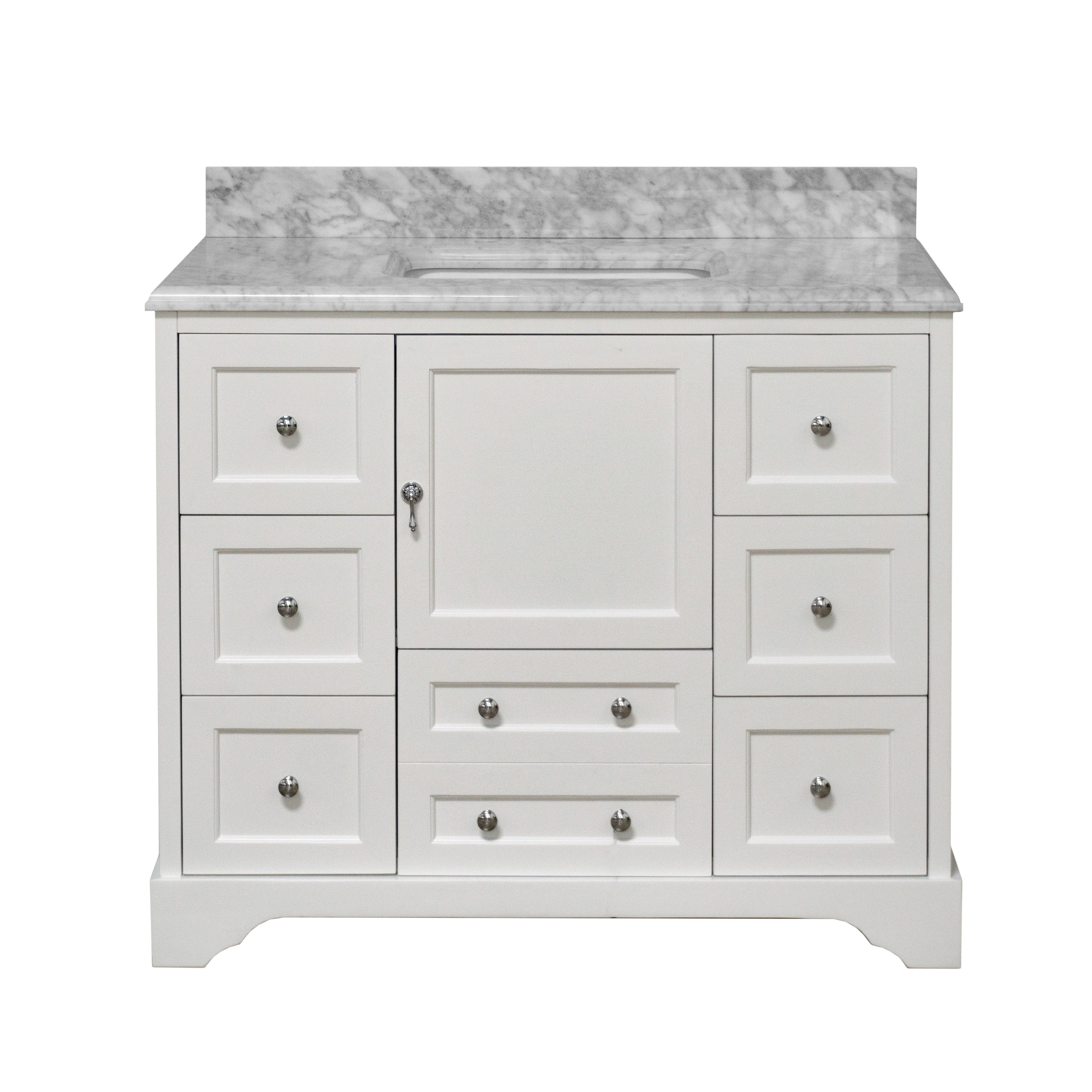 Kitchen Bath Collection Madison 42" Single Bathroom Vanity Set ...