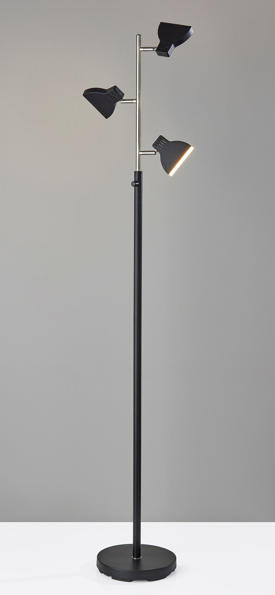 Latitude Run® Krishara 65'' Black LED Tree Floor Lamp | Wayfair