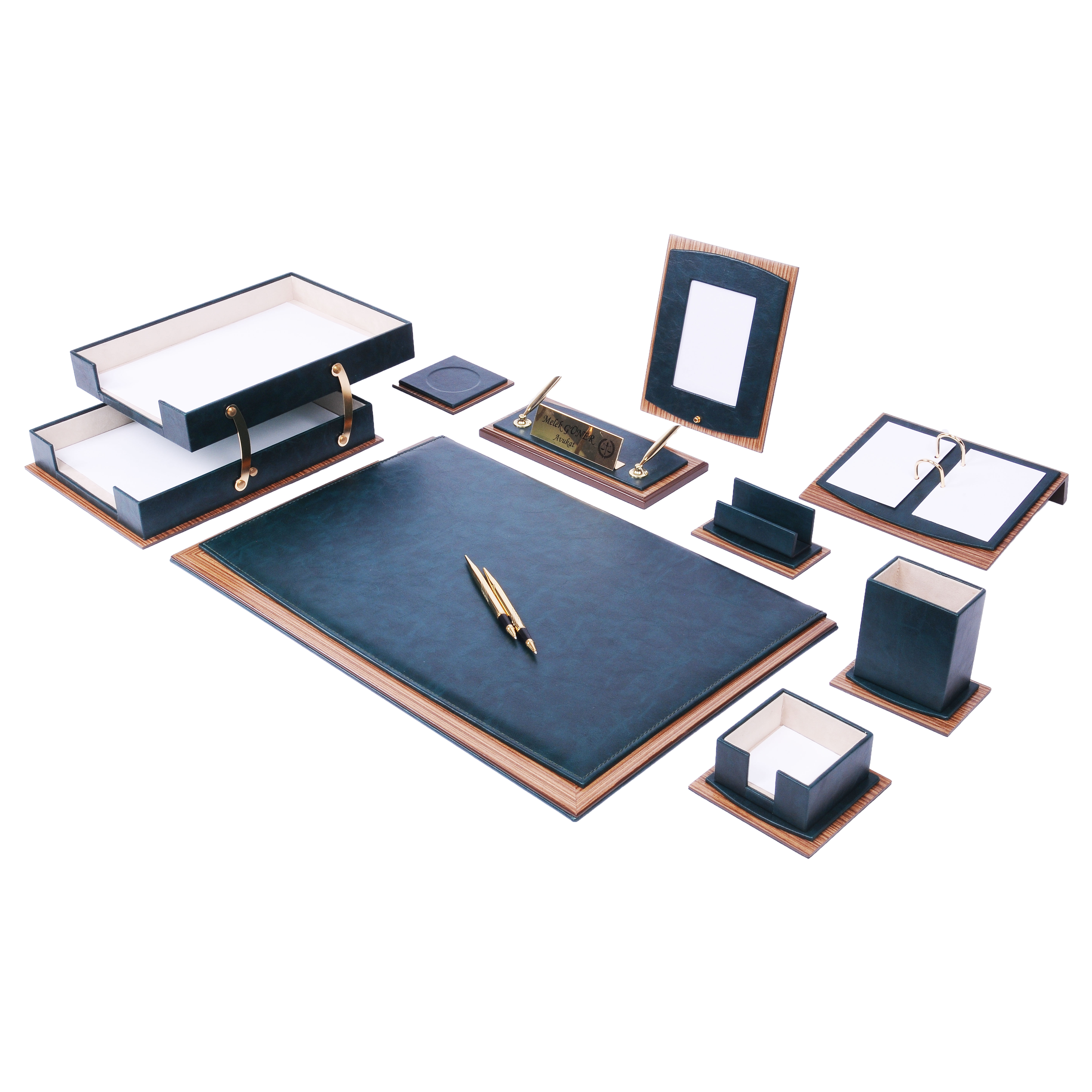 Ebern Designs Nirushan Desk Organizer Set | Wayfair
