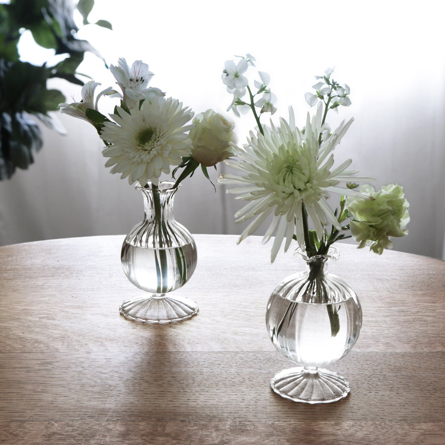 Beatriz Ball GLASS Cambridge Ella Bud Vase Set Of 2 (Clear) | Wayfair