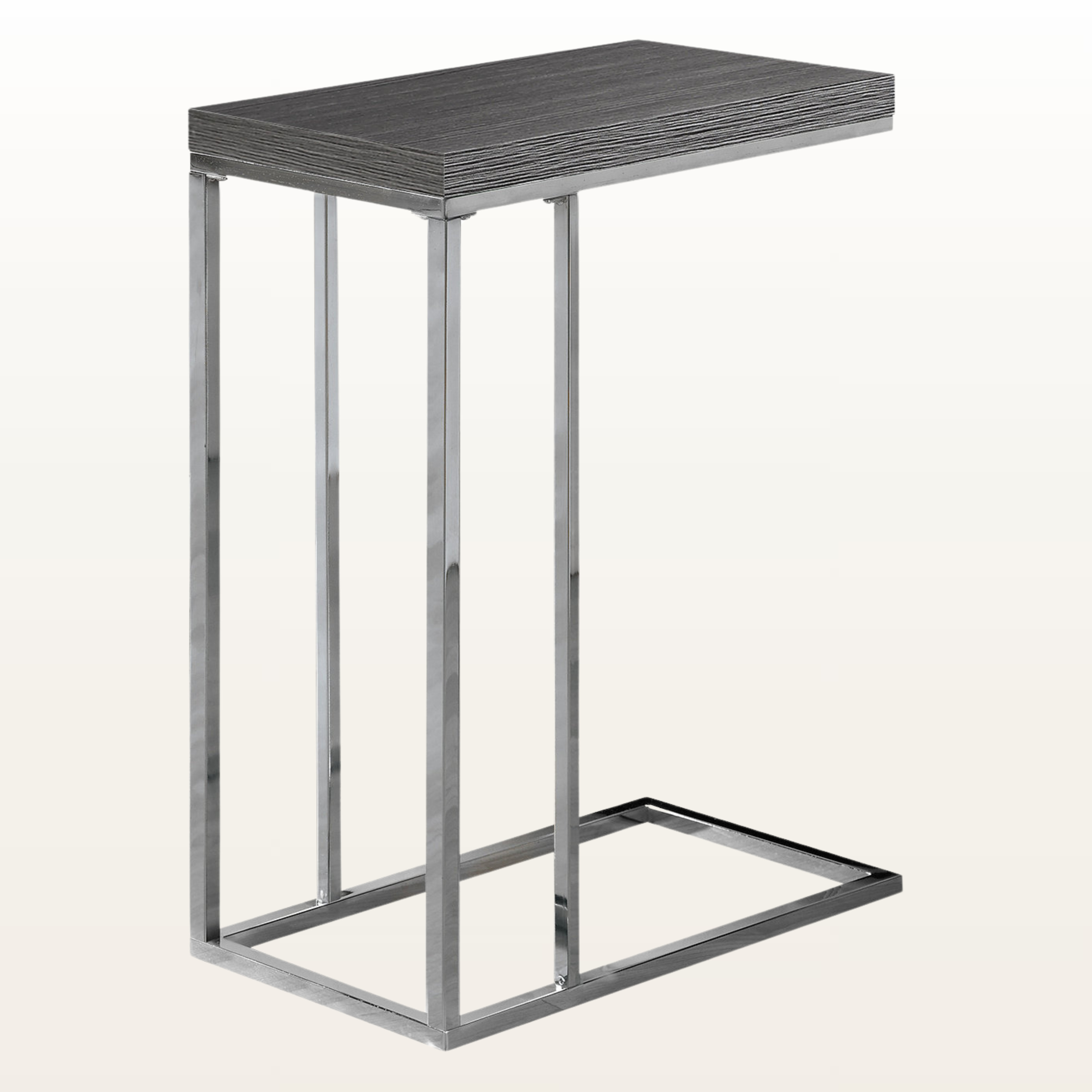 Ivy Bronx Adeline C-shaped - Chrome Metal | Wayfair