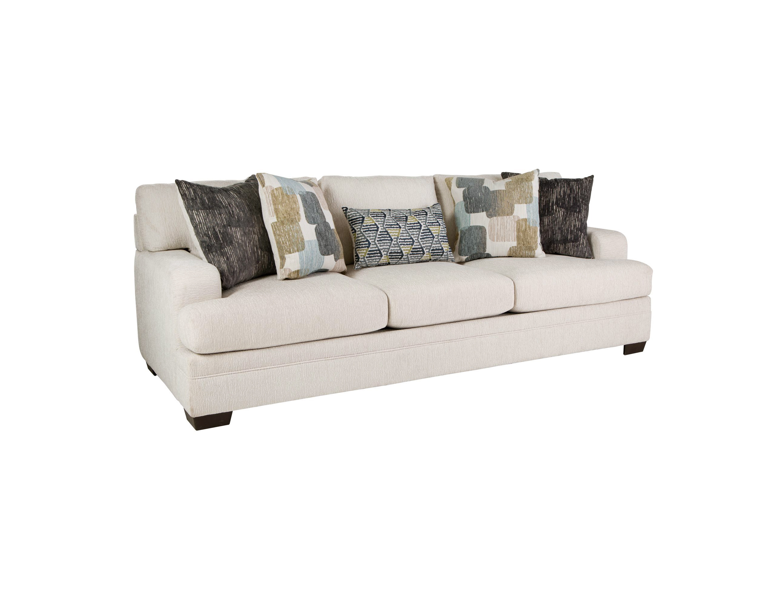 Latitude Run® Solarie 97'' Recessed Arm Sofa | Wayfair