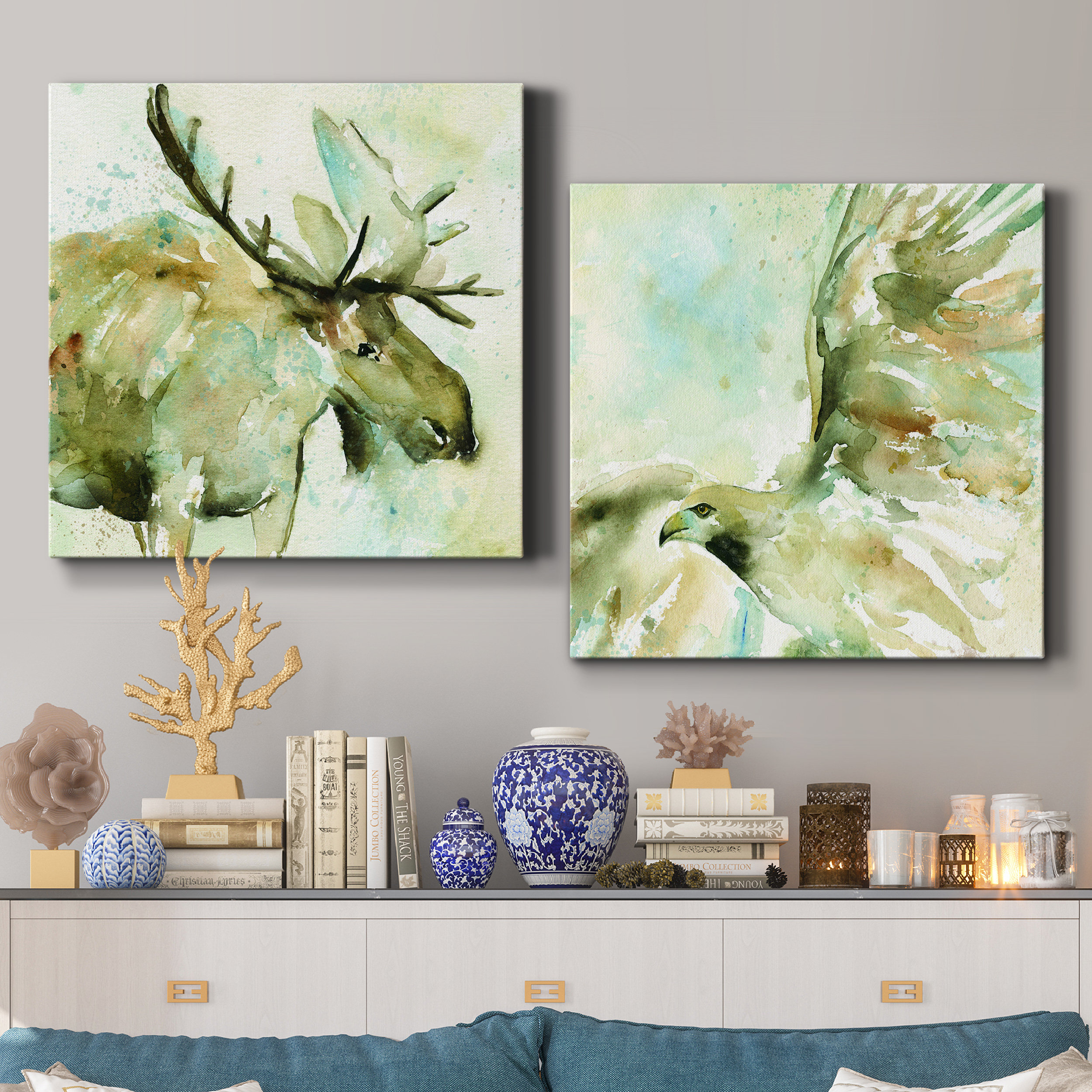 Millwood Pines Trek Across The Prairie - 2 Piece Picture Frame Print ...