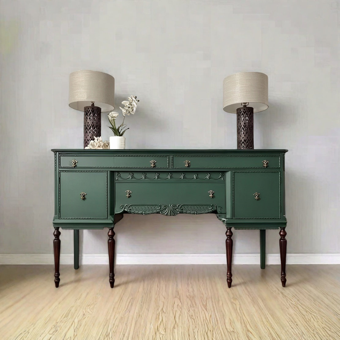 Canora Grey Retro Multifunctional Practical Console Table | Wayfair