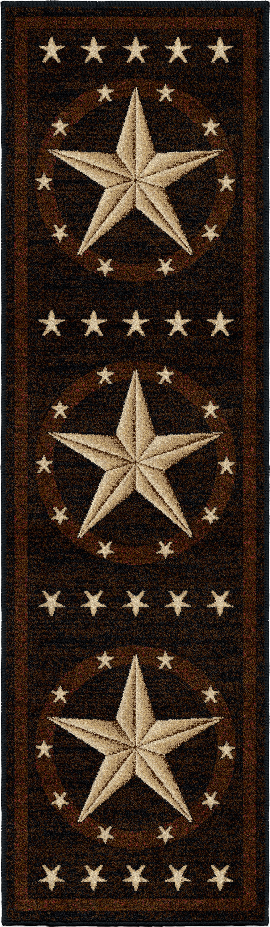 Millwood Pines Haysi Southwestern Dark Brown/Light Brown Area Rug ...